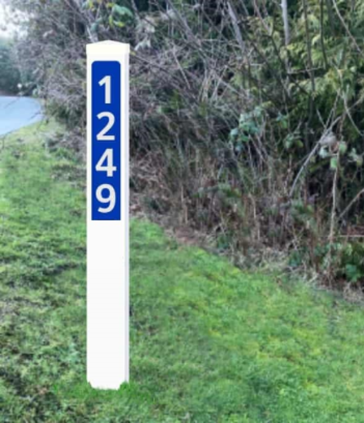 Central Saanich Fire launches reflective address sign program ...